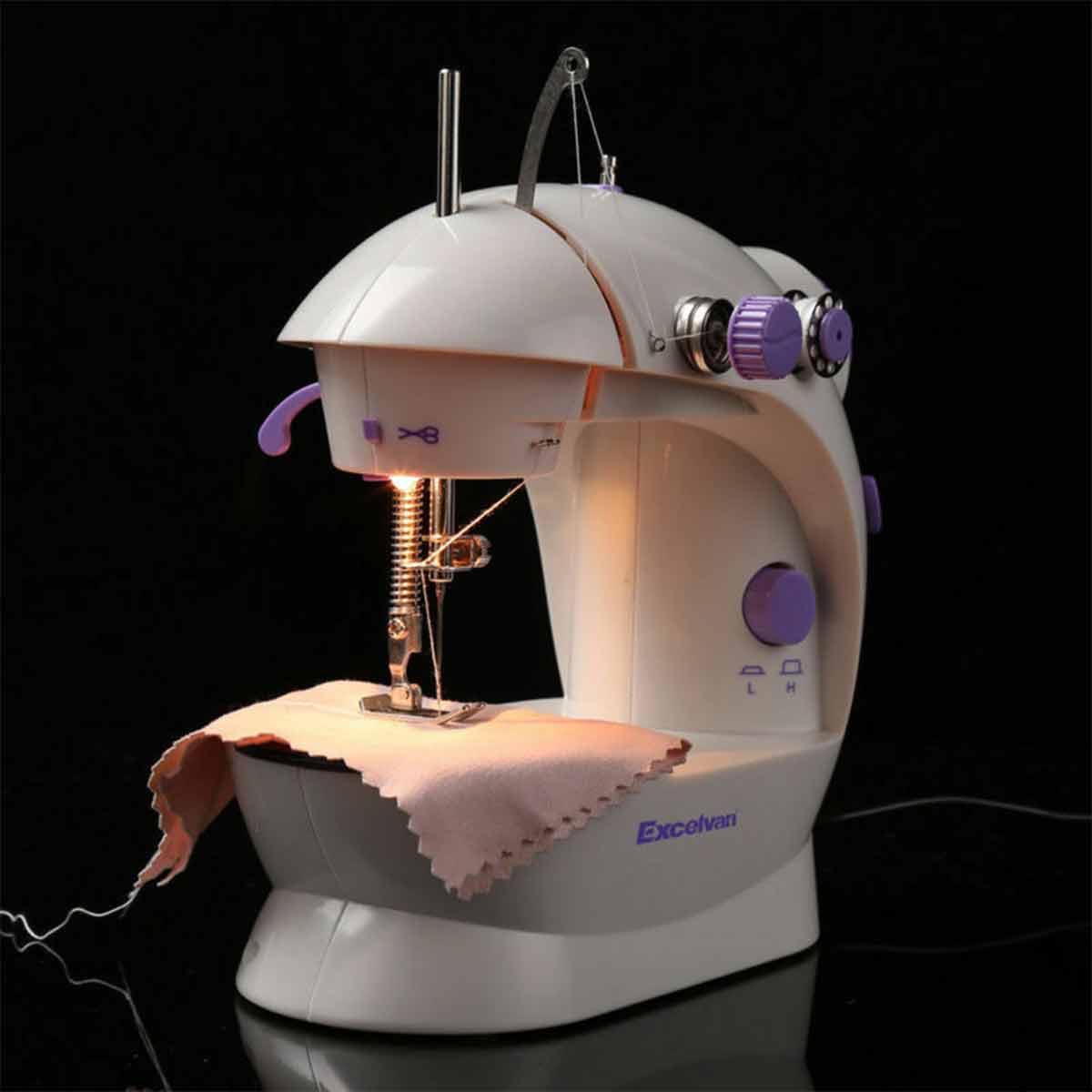 Dhakarbazaar - Mini Portable Sewing Machine Crafts Gifts for Beginner ...